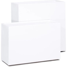 Premium Block  květinový obal White - vyprodej skladu 1ks Rozměry: 35 x 90 cm x 90 cm výška;