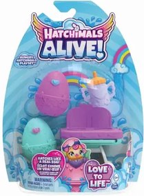 SPIN MASTER Herní set Hatchimals Alive / 2 zvířátka s jídelní židličko