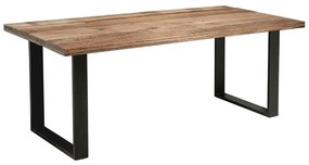 Massive home | Designový jídelní stůl z masivu Iron Craft Mango 200cm 45mm