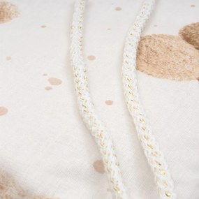 Mantinel do postýlky New Baby Love Teddy Bear beige