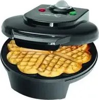 Clatronic WA 3491 černá / Vaflovač / 1200 W / 4 vafle / tvar srdíček