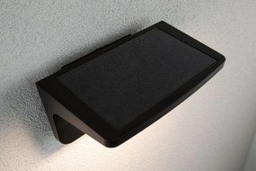 P 94505 Venkovní solární nástěnné svítidlo Solveig antracit IP44 350lm teplá bílá - PAULMANN