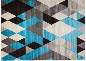 Moderní koberec s barevným vzorem Šířka: 133 cm | Délka: 190 cm