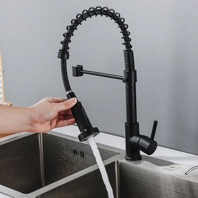 Rea Colin, vysoká dřezová baterie h-425, černá matná, REA-B4820