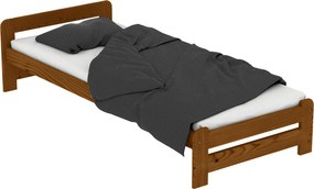 Maxi Postel z masivu Evropa 80 x 200 cm - barva Dub