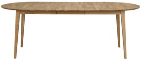 ROWICO Oválný rozkládací jídelní stůl FILIPPA dub 170x105cm 117625