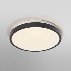 LED stropní svítidlo černé 16 W LONDON 280 mm, telá bílá