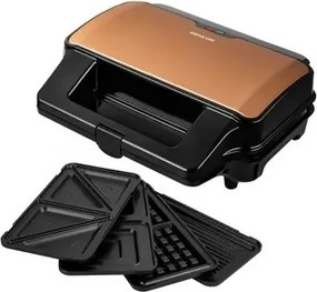 SENCOR SSM 9976GD zlatá / Sendvičovač / 900 W