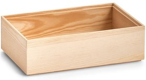 Borovicový kontejner, skladovací box, vyrobený z vysoce kvalitního dřeva.