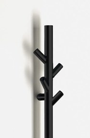 Sapho Sapho, PASADOR elektrický sušák ručníků, kulatý, 150x1500 mm, 30 W, černý mat, ER175BV