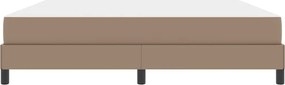 Rám postele s matrací Cappuccino 180 x 200 cm textil 3398647