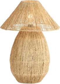 Stolní lampa v přírodní barvě se stínidlem z juty (výška 55 cm) Maruva – Light &amp; Living