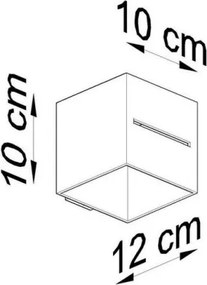 Nástěnné svítidlo SOLLUX Lobo G9 1x40W bez zdroje SL.0206 bílá