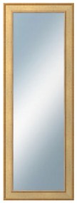 DANTIK - Zarámované zrcadlo - rozměr s rámem cca 50x140 cm z lišty TOOTH zlatá (2778)