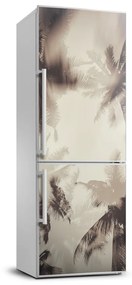 Wallmuralia Nálepka fototapeta na ledničku Palmy 60x180 cm