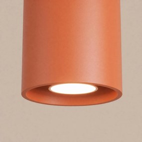 Sollux Lighting Stropní svítidlo ORBIS 1 okrově červené