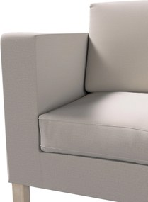 Potah na pohovku IKEA  Karlanda 2-místná, krátký barva béžová látka sametová