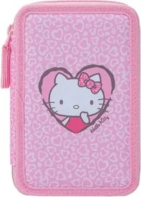 BAAGL Hello Kitty Sweet Leopard / Školní penál / třípatrový / GRS
