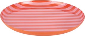 Oranžový/světle růžový železný talíř ø 30 cm Animado – PT LIVING