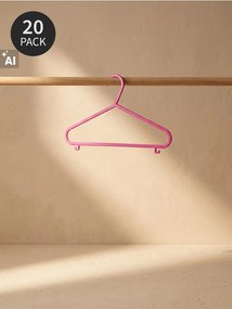 Sinsay - Ramínka na oblečení 20 pack - růžová