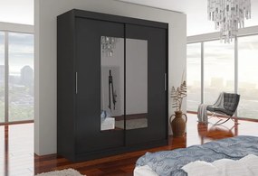 ADRK Furniture Posuvná skříň s zrcadlem ROSETTE 180 ADRK-SW-ROS-B-180