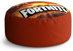 Taburet Circle Fortnite exploze, oranžová