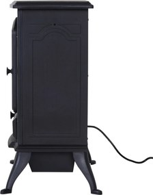 HOMCOM Elektrokamin Krb Krbová kamna Elektrický nástěnný krb (Model6)