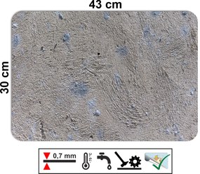 PokojovaDekorace.cz, Prostírání - 669, Beton, 43x30cm
