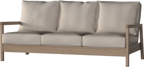 Potah na pohovku IKEA  Lillberg 3-místná nerozkládací barva šedá látka pletený vzor