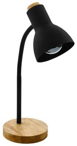 Eglo 98831 - Stolní lampa VERADAL 1xE27/40W/230V černá