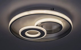 Rabalux Chromové stropní LED svítidlo Celinda 400mm 40W 5230