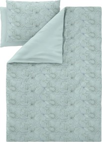 Livarno® Ložní povlečení z mikrovláknitého saténu, 240 x 220 cm, 70 x 90 cm (zelená)