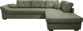 XXXLutz ROHOVÁ SEDAČKA, textil, šalvějově zelená Carryhome - Sedací soupravy - 002330008802