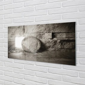 akrylový obraz Cave light 140x70 cm