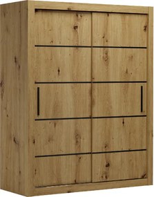 ADRK Furniture Posuvná skříň MORELL 160 ADRK-SW-MLL-160-A