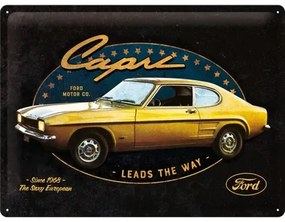 Postershop Plechová cedule: Ford (Capri Leads the Way) - 40x30 cm