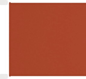 vidaXL Vertikální markýza 100 x 270 cm oxfordská látka [148206] Barva: Cihlová