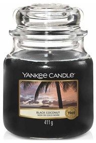 Yankee Candle - vonná svíčka Black Coconut (Černý kokos) 411g