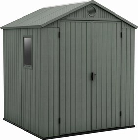 KETER DARWIN 6 x 6 zahradní domek, 190 x 182 x 221 cm, zelený 17210353
