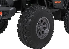 Ramiz Extrémní sportovní vozidlo 4x4 s proměnlivou velikostí černé