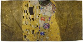 Sablio Ručník Polibek - Gustav Klimt - 30x50 cm