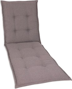 Go-De Textil Sada zahradních podsedáků Uni (podsedák na lehátko, šedohnědá)