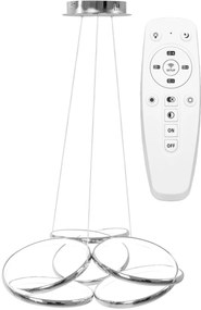 Toolight - LED závěsná lampa APP795-CP, chromová, OSW-05501