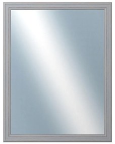 DANTIK - Zarámované zrcadlo - rozměr s rámem cca 70x90 cm z lišty STEP šedá (3019)