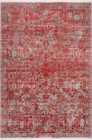 XXXLutz TKANÝ KOBEREC, 140/200 cm červená Dieter Knoll - Tkané koberce - 007946137261