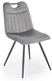 HALMAR K521 židle šedá