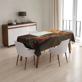Sablio Ubrus Tramvaj v historickém městě - 130x170 cm