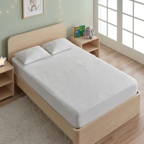 Nepromokavá plachta s gumičkou po obvodu Feathers EMI, Dětská plachta 60x120