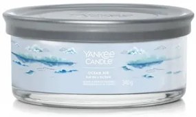 Aromatická svíčka, Yankee Candle Signature Tumbler Ocean Air, hoření až 28 hod