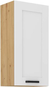 STL 45 cm skříňka horní jednodveřová LUNA (výška 90 cm) Barevné provedení LUNA: Bílá / Bílá